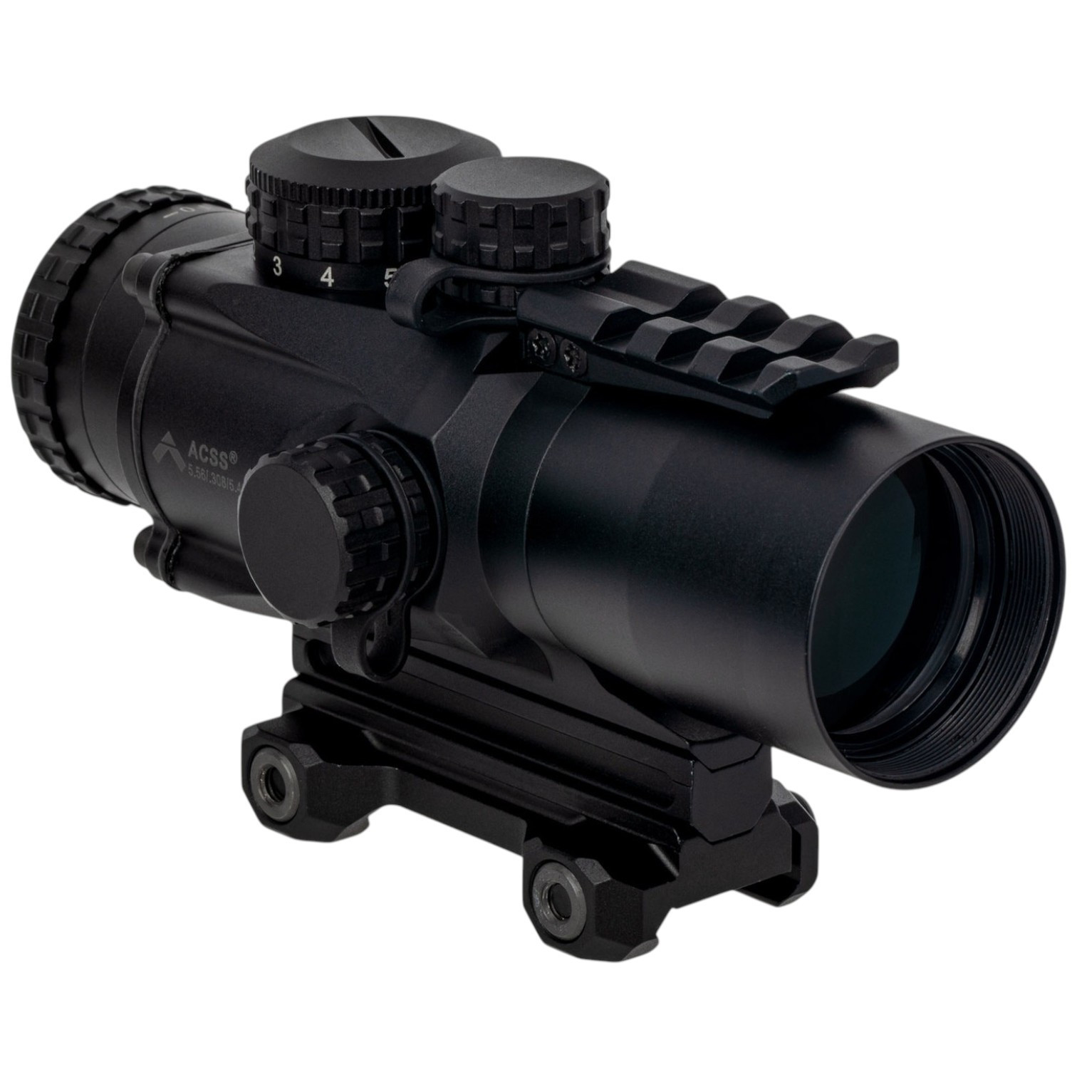 Primary Arms SLx 3X32mm Prism Scope Gen III ACSS 5.56 CQB M2 Reticle ...