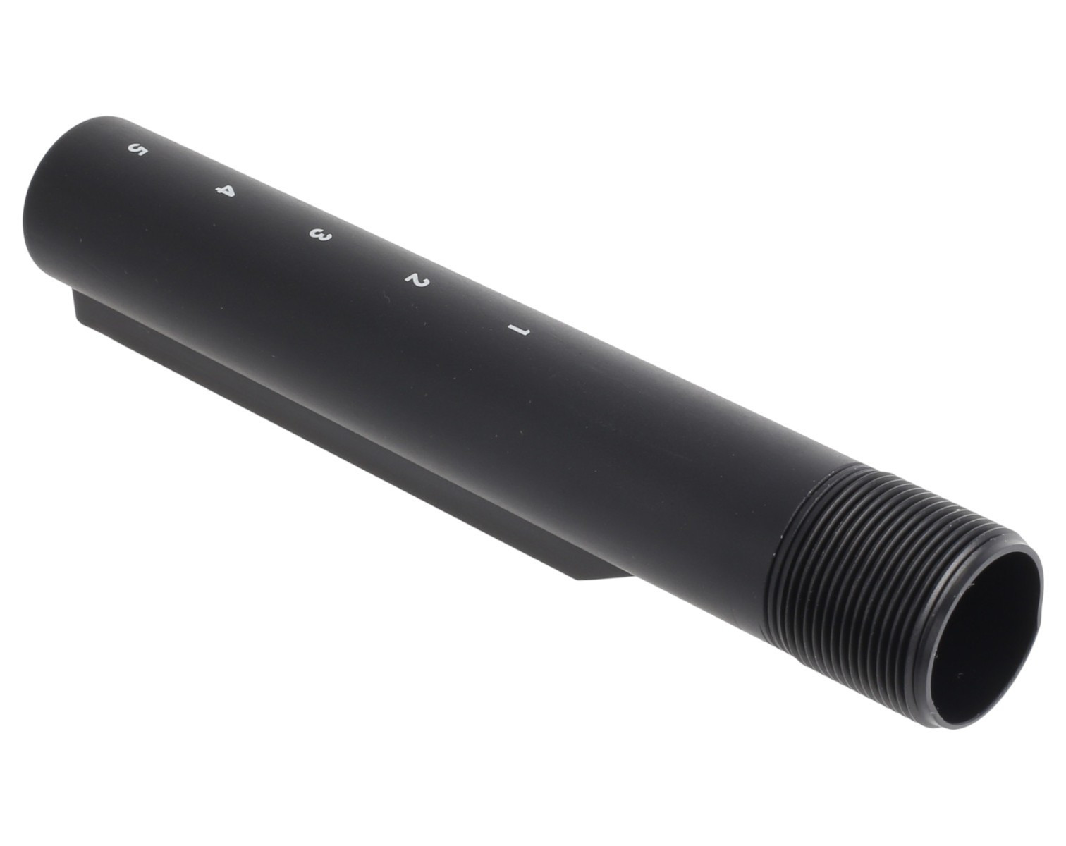 VLTOR 5-Position Receiver Extension Mil Spec Buffer Tube Black ...