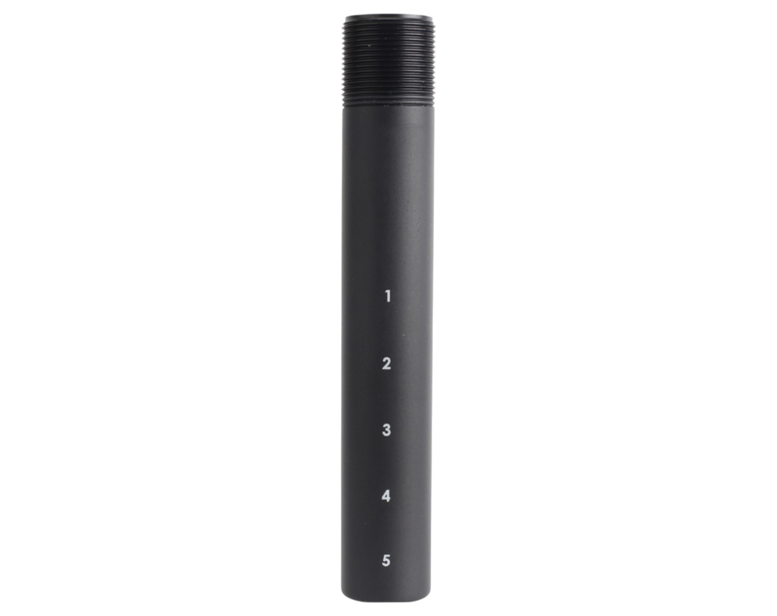 VLTOR 5-Position Receiver Extension Mil Spec Buffer Tube Black ...