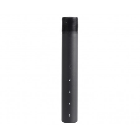 VLTOR 5-Position Receiver Extension Mil Spec Buffer Tube Black ...