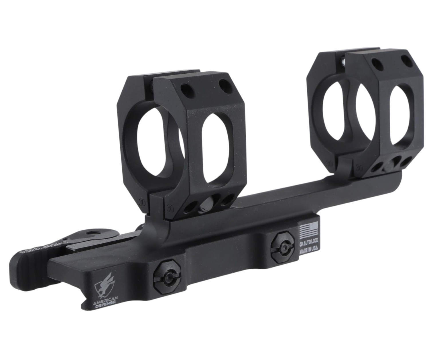 American Defense Recon 30mm Scope Mount w/QD Auto Lock Lever System ...