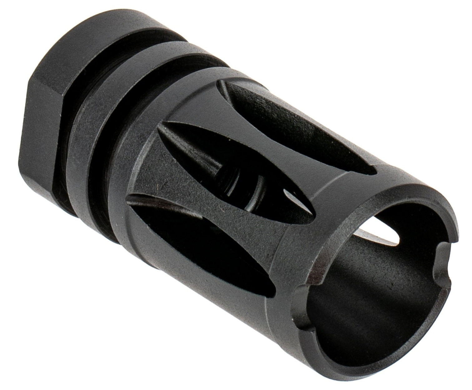 Forward Controls Stoner 63 Style 5.56mm Compensator 1/2X28 Black ...