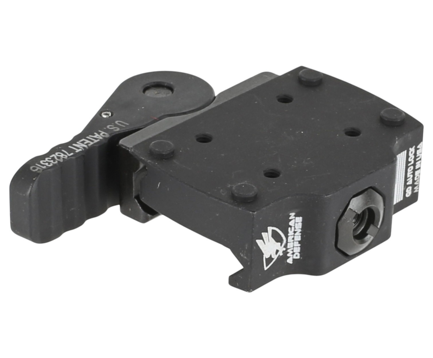 American Defense QD Leupold DeltaPoint Mini Low Mount | 4Shooters.com