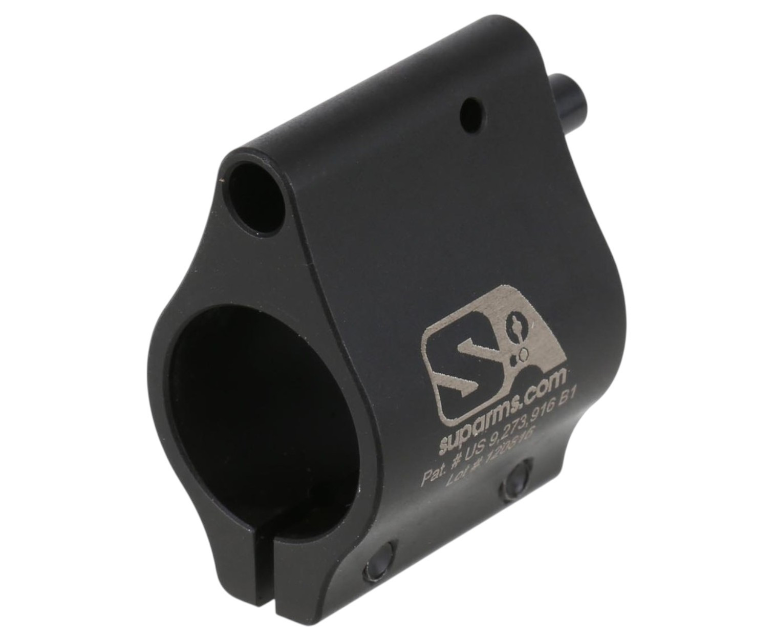 Superlative Arms Bleed Off Adjustable Gas Block Clamp On .625" Melonite ...
