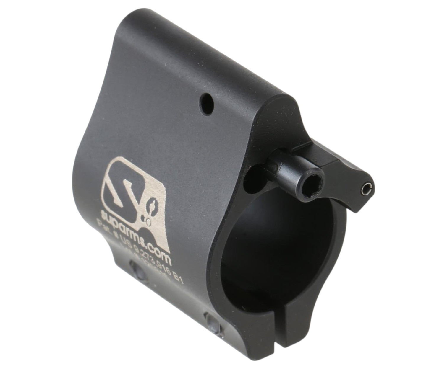 Superlative Arms Bleed Off Adjustable Gas Block Clamp On .625" Melonite ...