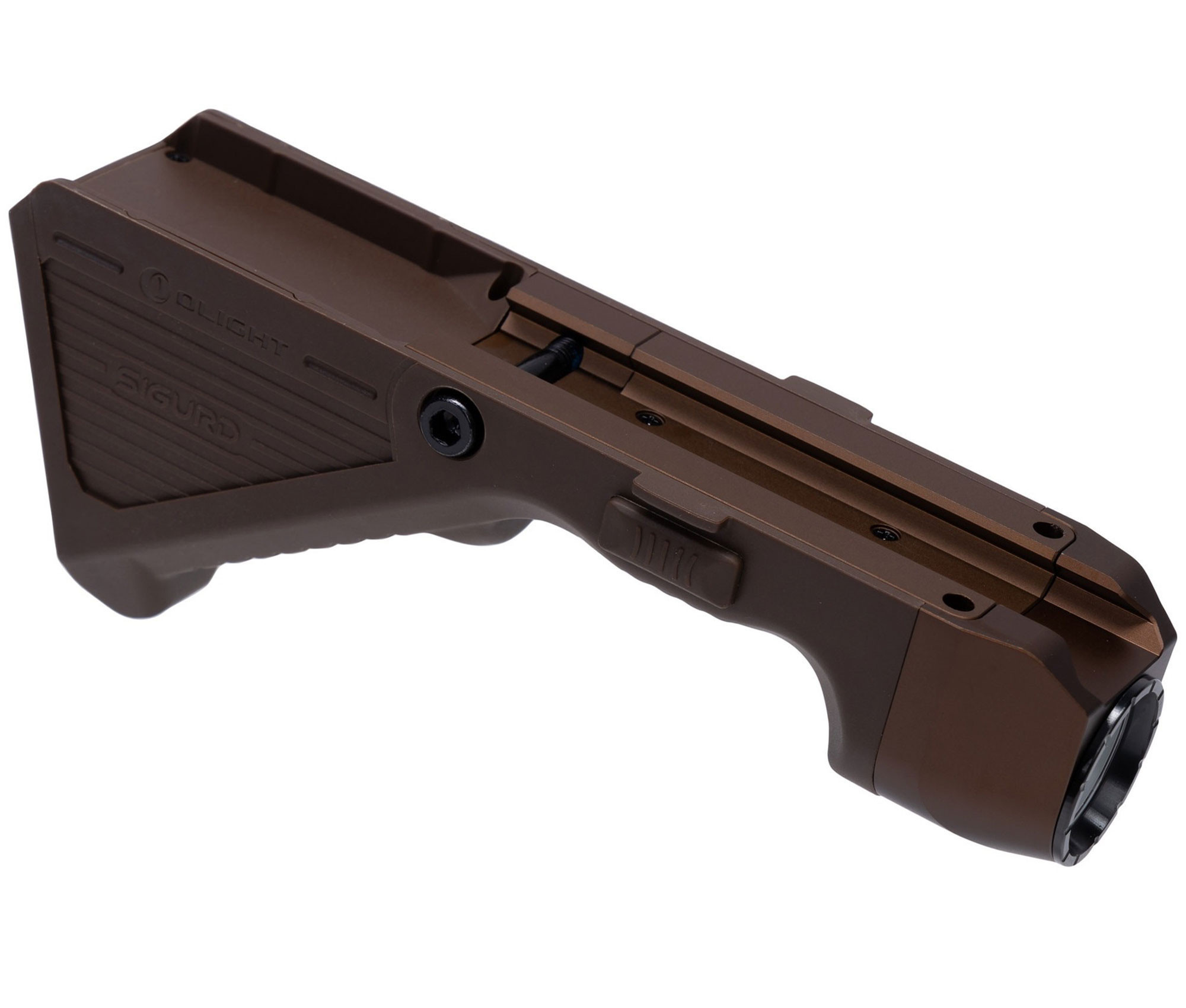 Olight Sigurd Angled Foregrip w/Built-in 1450Lm Tactical Flashlight ...