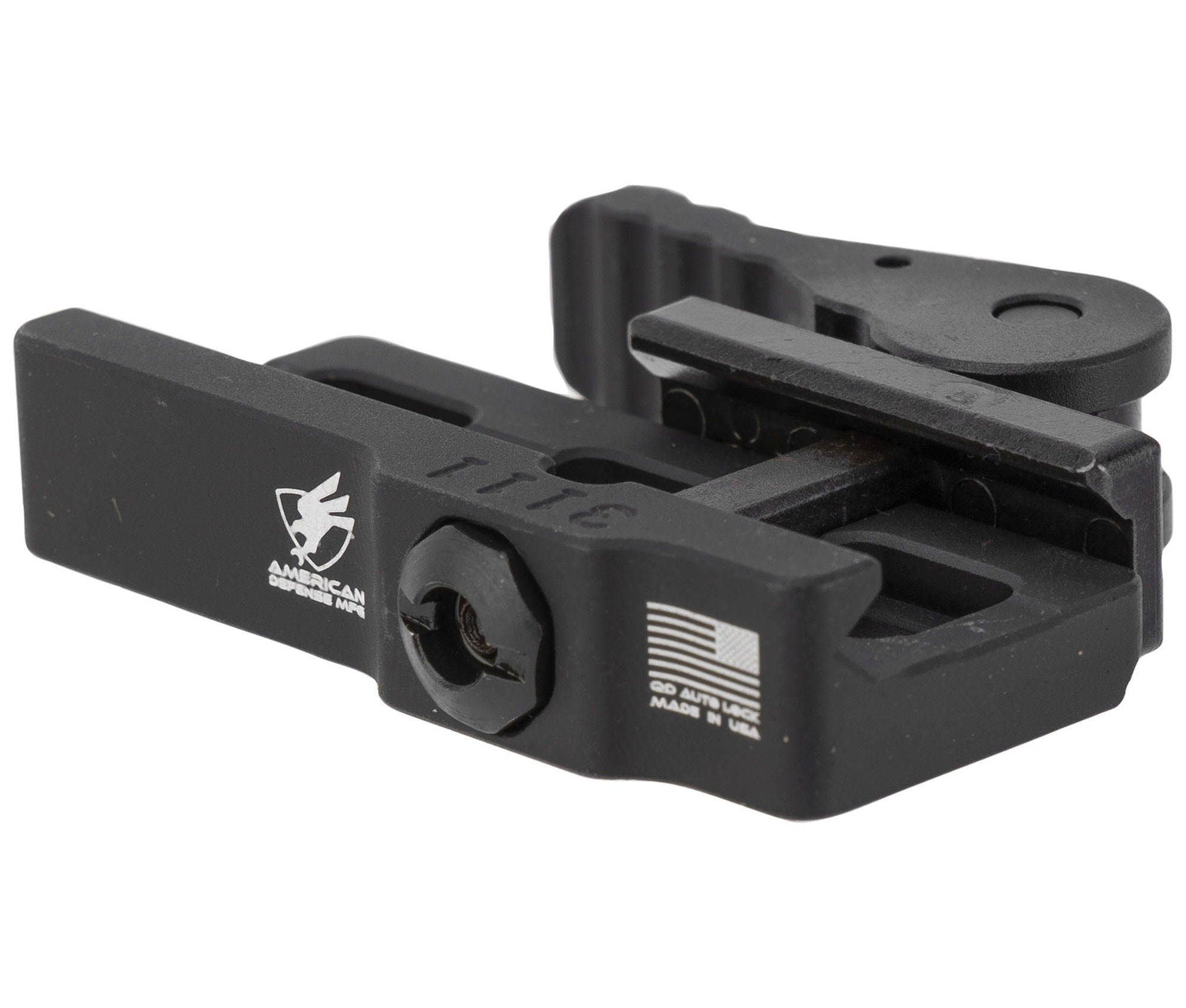 American Defense 3 Slot M-LOK to Picatinny Adapter QD Mount | 4Shooters.com