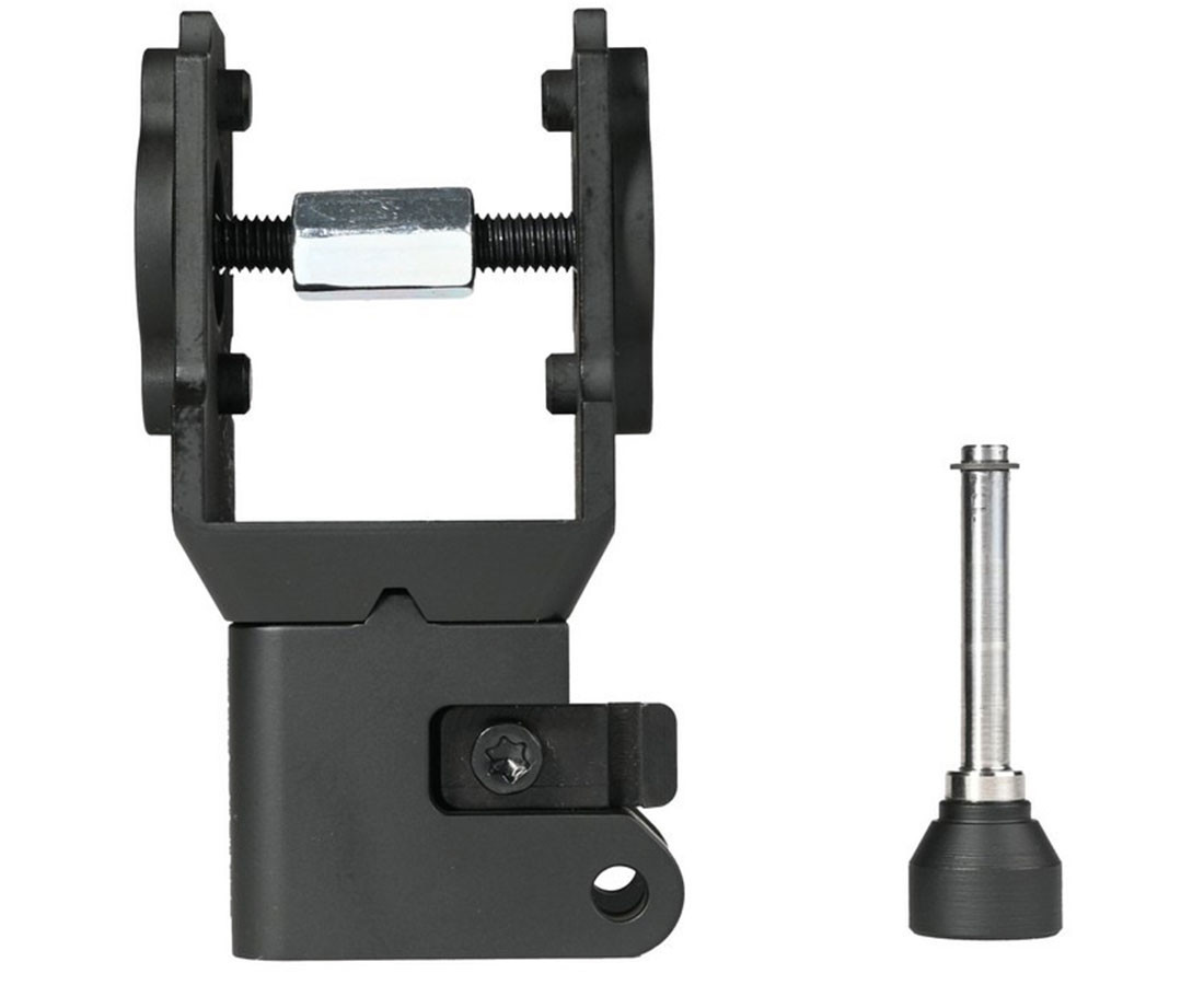 Folding Buttstock Adapter for AKMS (Under Folder) by GPN, Armor Black ...