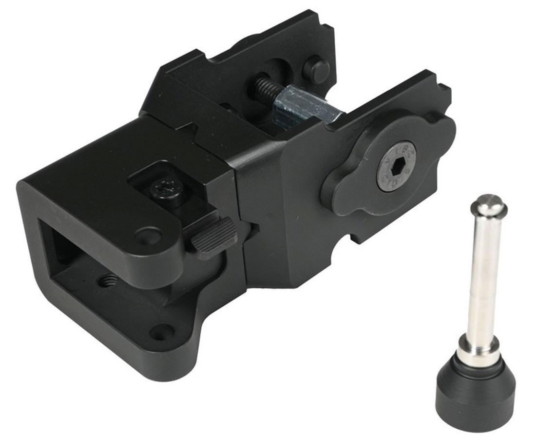 Folding Buttstock Adapter for AKMS (Under Folder) by GPN, Armor Black ...