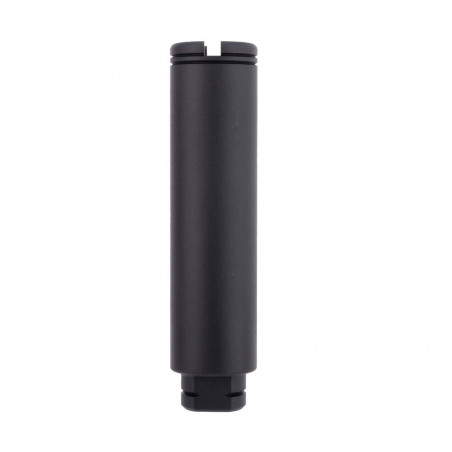 KAK Industry 9mm Luger Extended Slim Flash Can 1/2X36 Black | 4Shooters.com