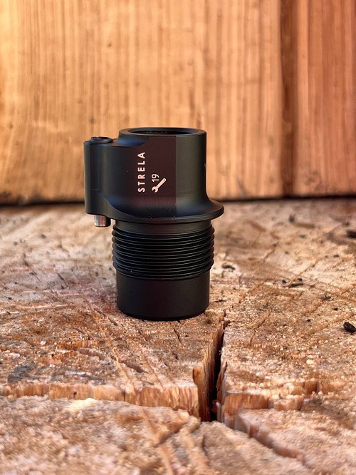 Strela Adapter 5/8-24 to 24x1.5 Gen.2, Armor Black | 4Shooters.com