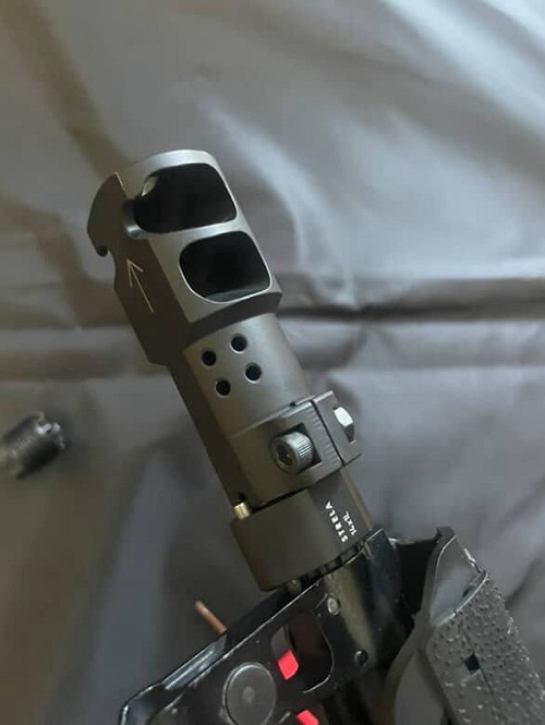 Strela AK/AKM Adapter 14x1LH to 24x1.5 mm, Armor Black | 4Shooters.com