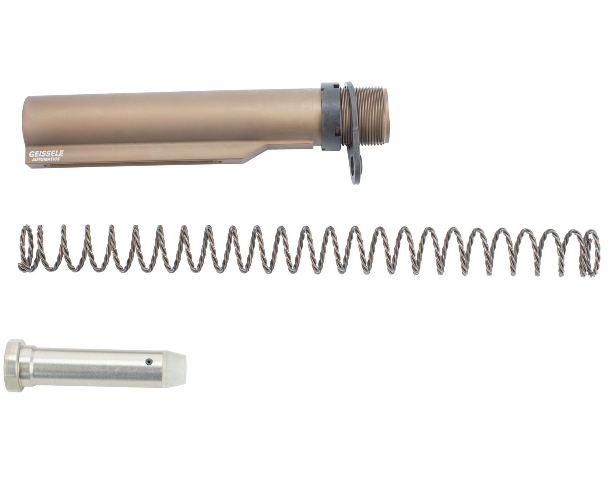 Geissele Automatics AR-15 Premium Mil-Spec Buffer Tube Assembly w/Super ...