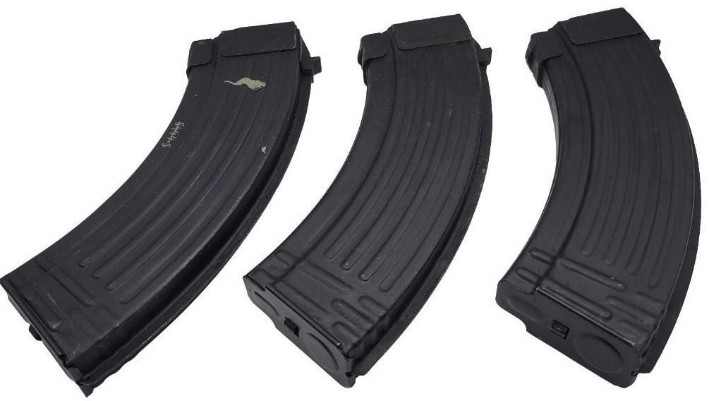 Russian Izhmash CB Spinestamp Ribbed AK Magazine 7.62x39mm 1959-1969 ...