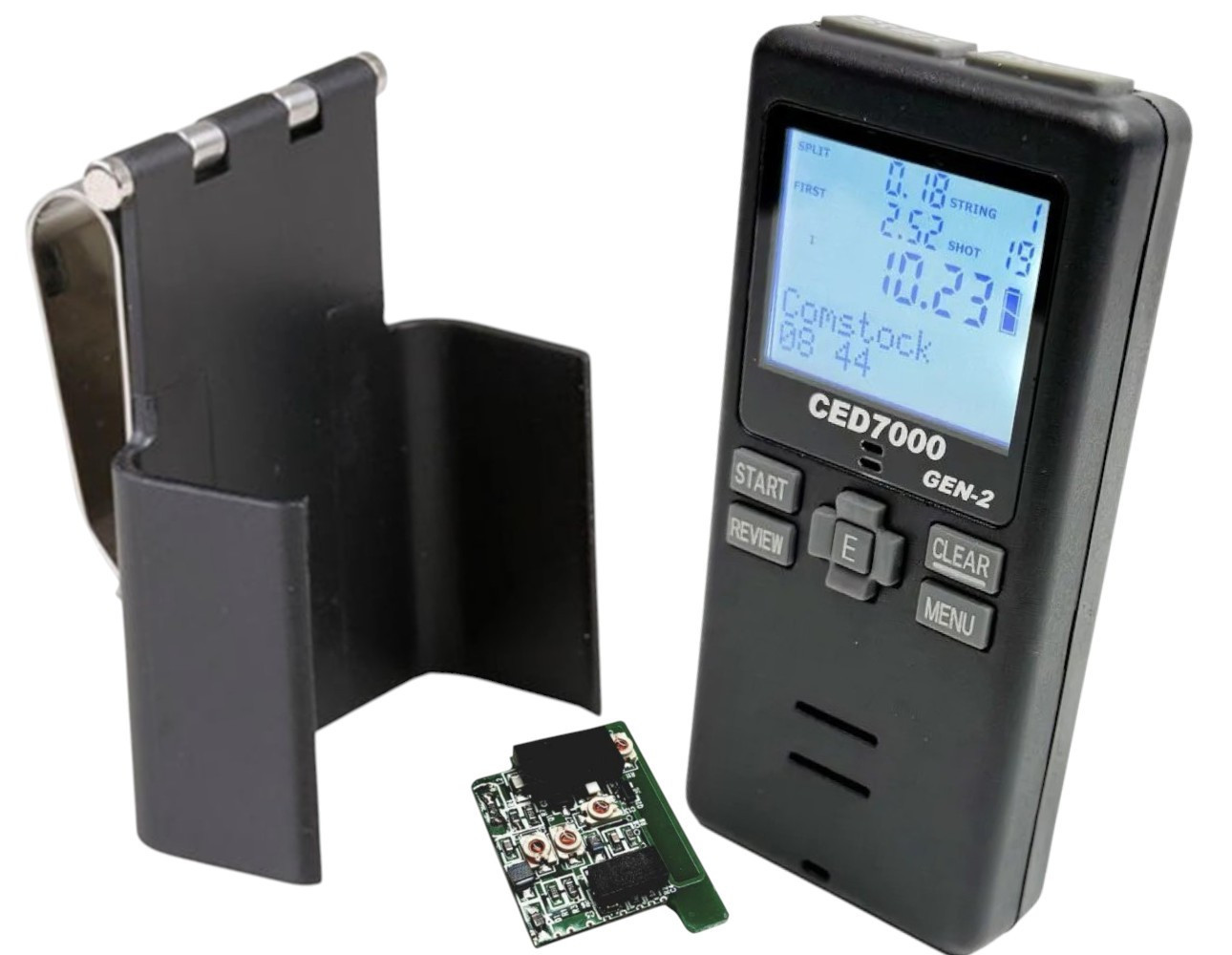 CED7000 Shot Timer Gen2 w/Belt Clip Bundle | 4Shooters.com