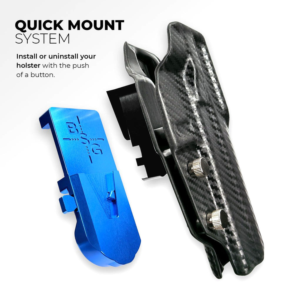Black Scorpion Quick Mount IPSC/USPSA Holster Mounting Block ...