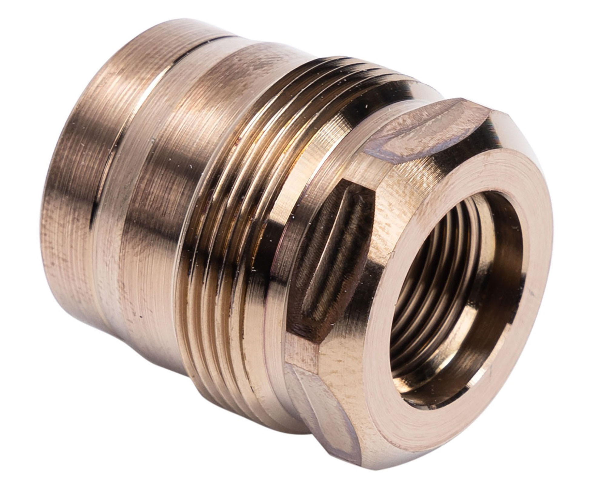 Rearden Muzzle Device Mini PB Mount Square 1/2X28 Heat Treat ...