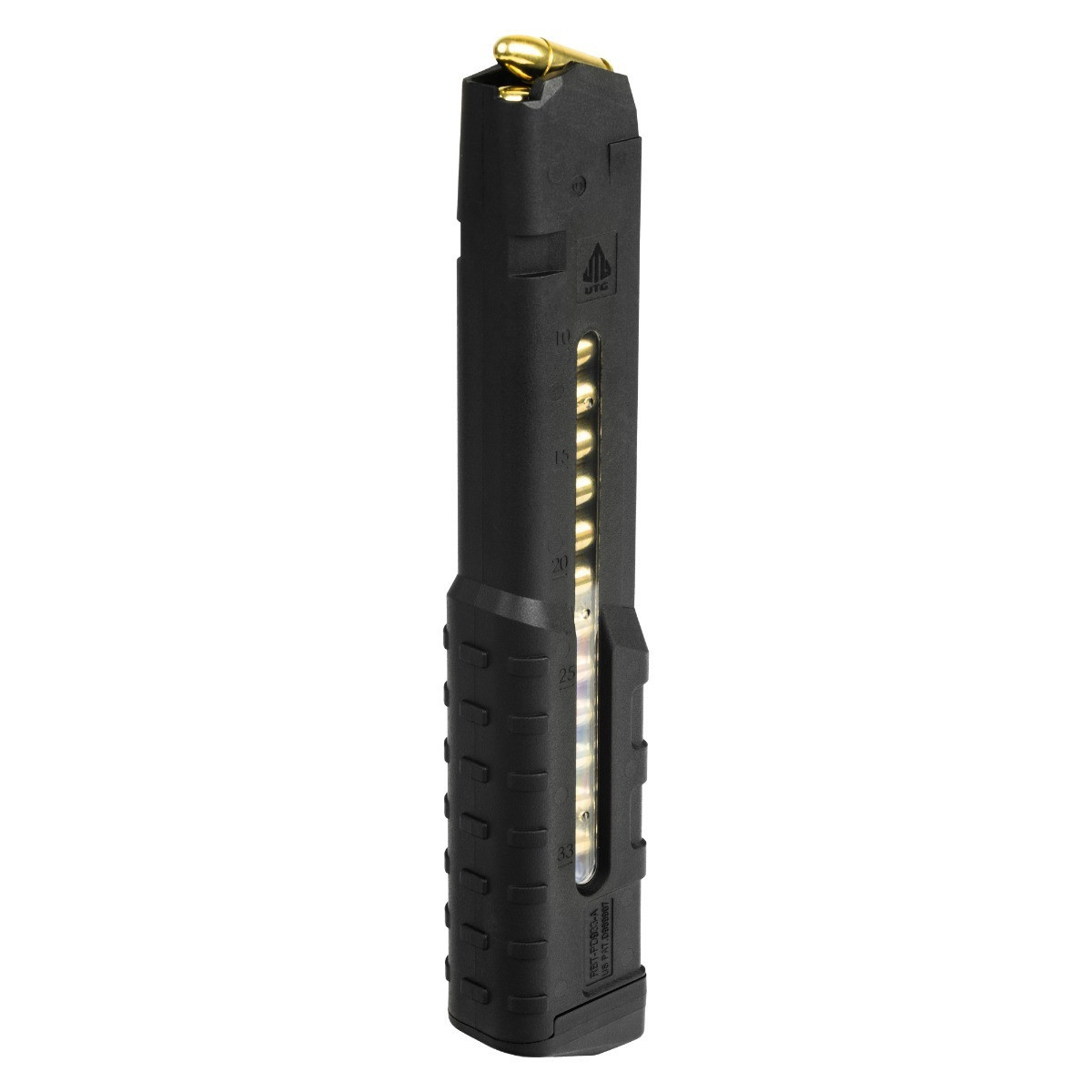 Magazine UTG Windowed for Glock 33Rd 9mm Gen2 Black | 4Shooters.com
