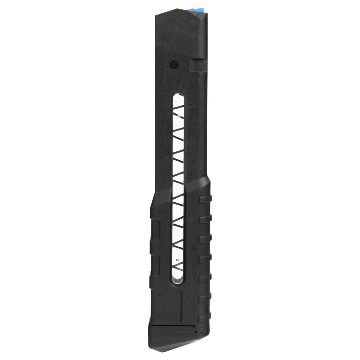Magazine UTG Windowed for Glock 33Rd 9mm Gen2 Black | 4Shooters.com