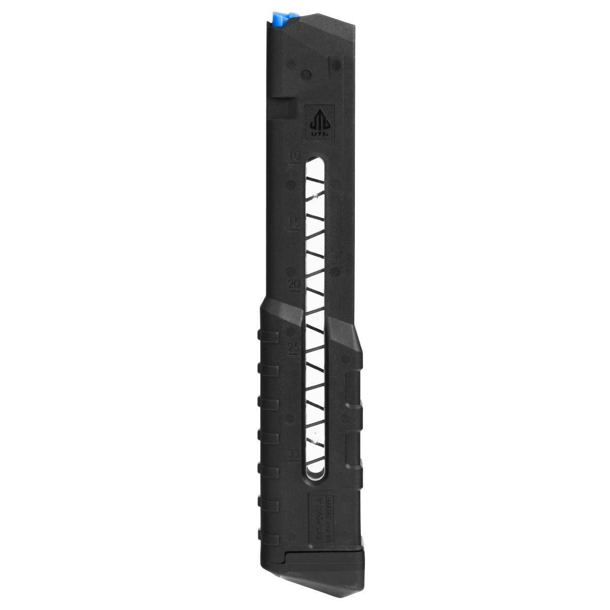 Magazine UTG Windowed for Glock 33Rd 9mm Gen2 Black | 4Shooters.com
