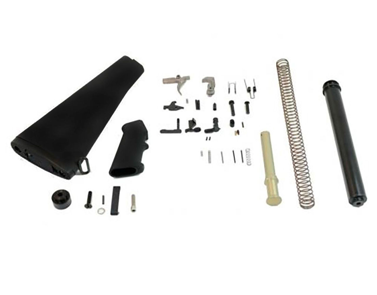 PSA A2 EPT (Enhanced Polished Trigger) AR Rifle Lower Build Kit Black ...