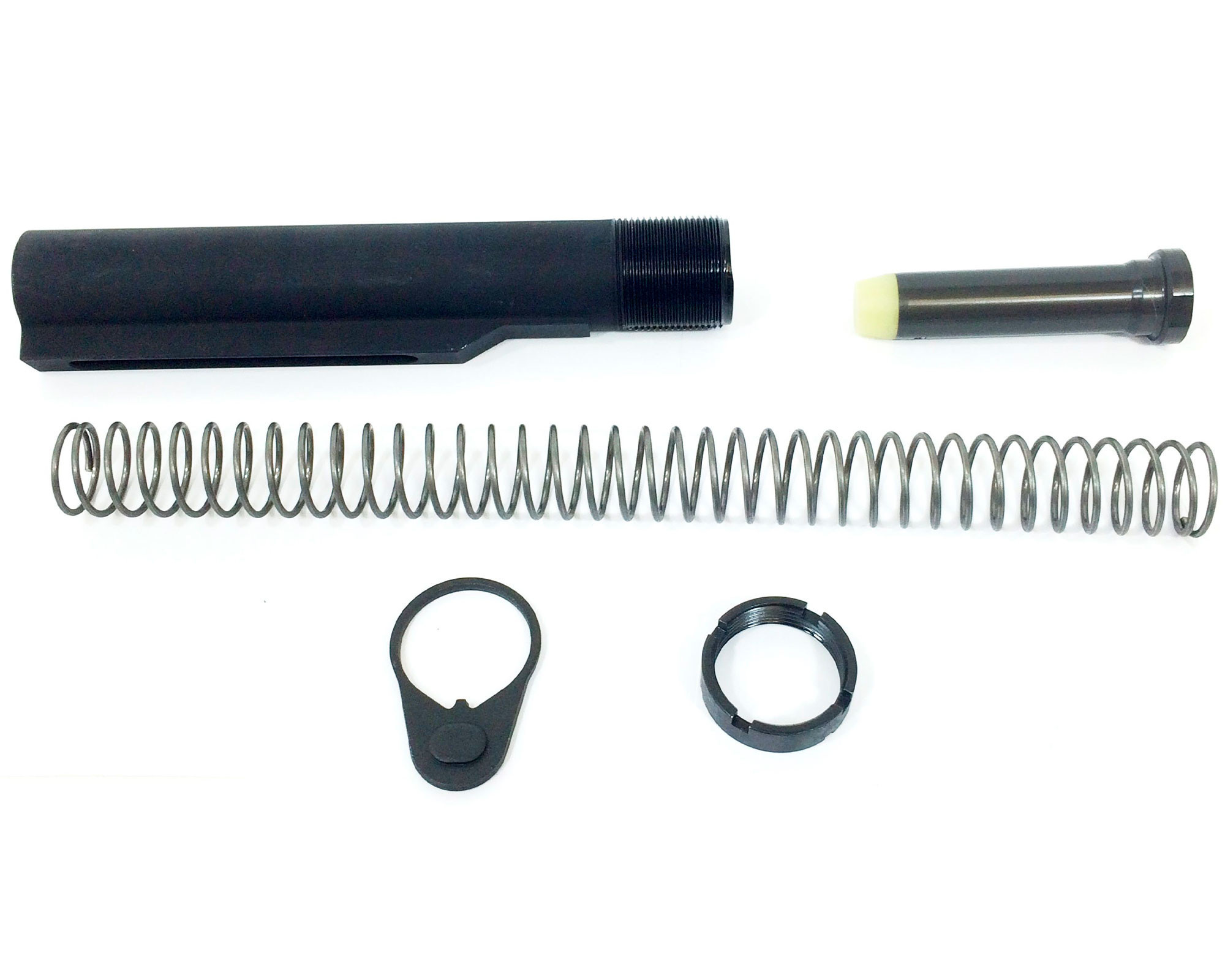 PSA AR-15 Freedom Complete 6-Pos Mil-Spec Diameter Buffer Tube Assembly ...