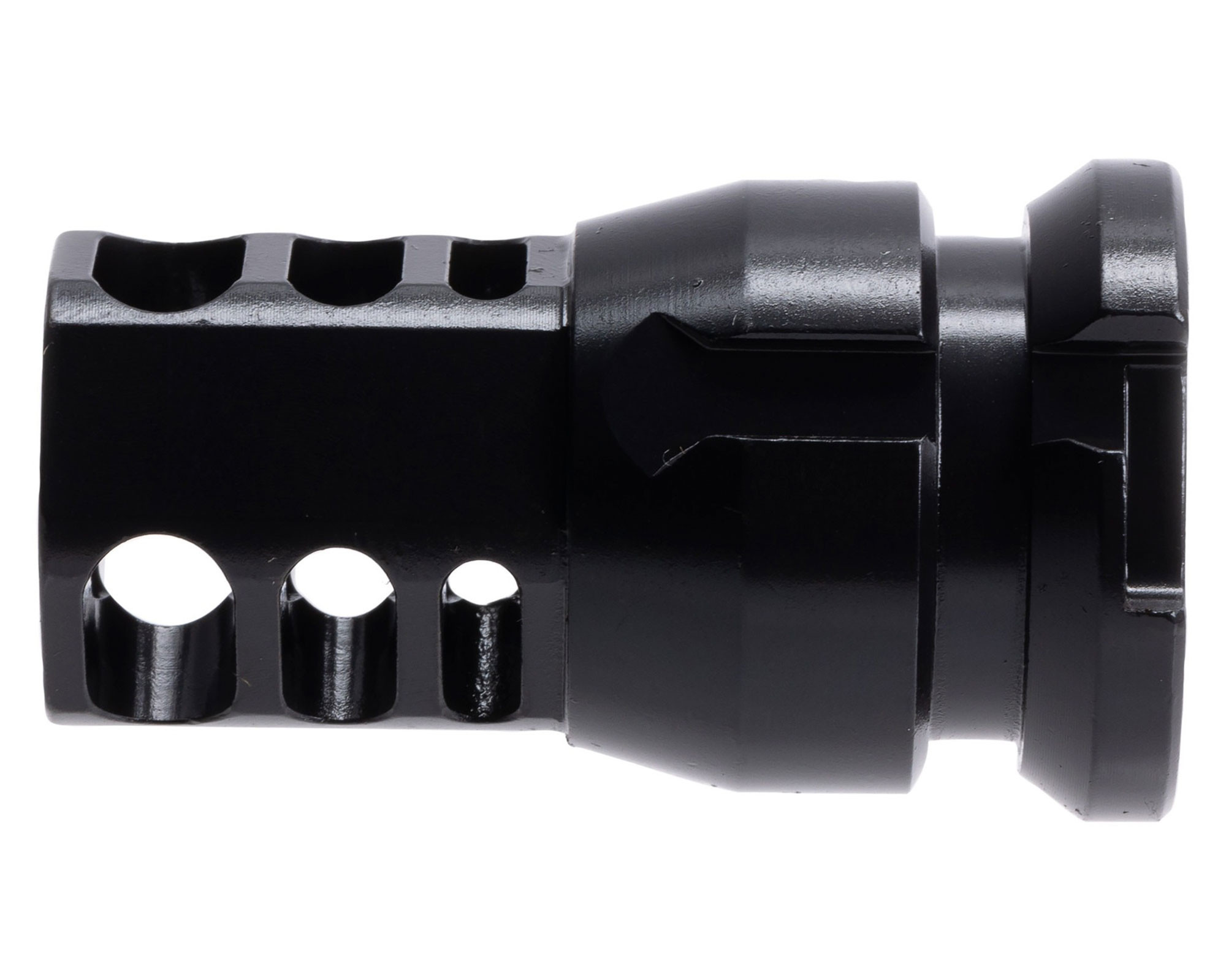 JMac RRD-360HD KeyMicro 1/2X28 Facemount Muzzle Brake KeyMount Black ...