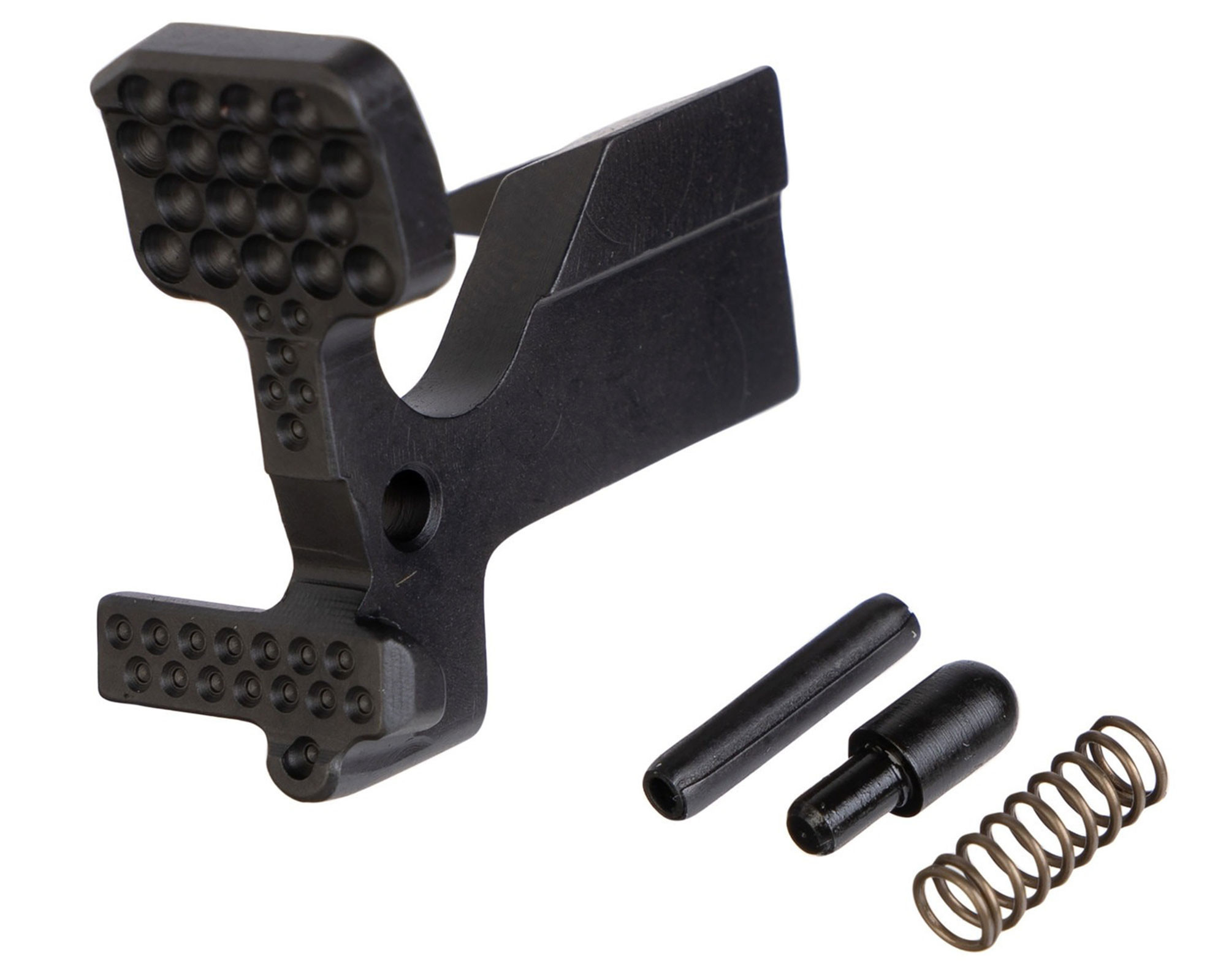 Forward AR-15 Augmented Bolt Catch v4 Dimpled Black | 4Shooters.com