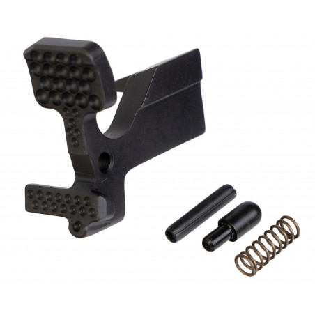 Forward AR-15 Augmented Bolt Catch v4 Dimpled Black | 4Shooters.com