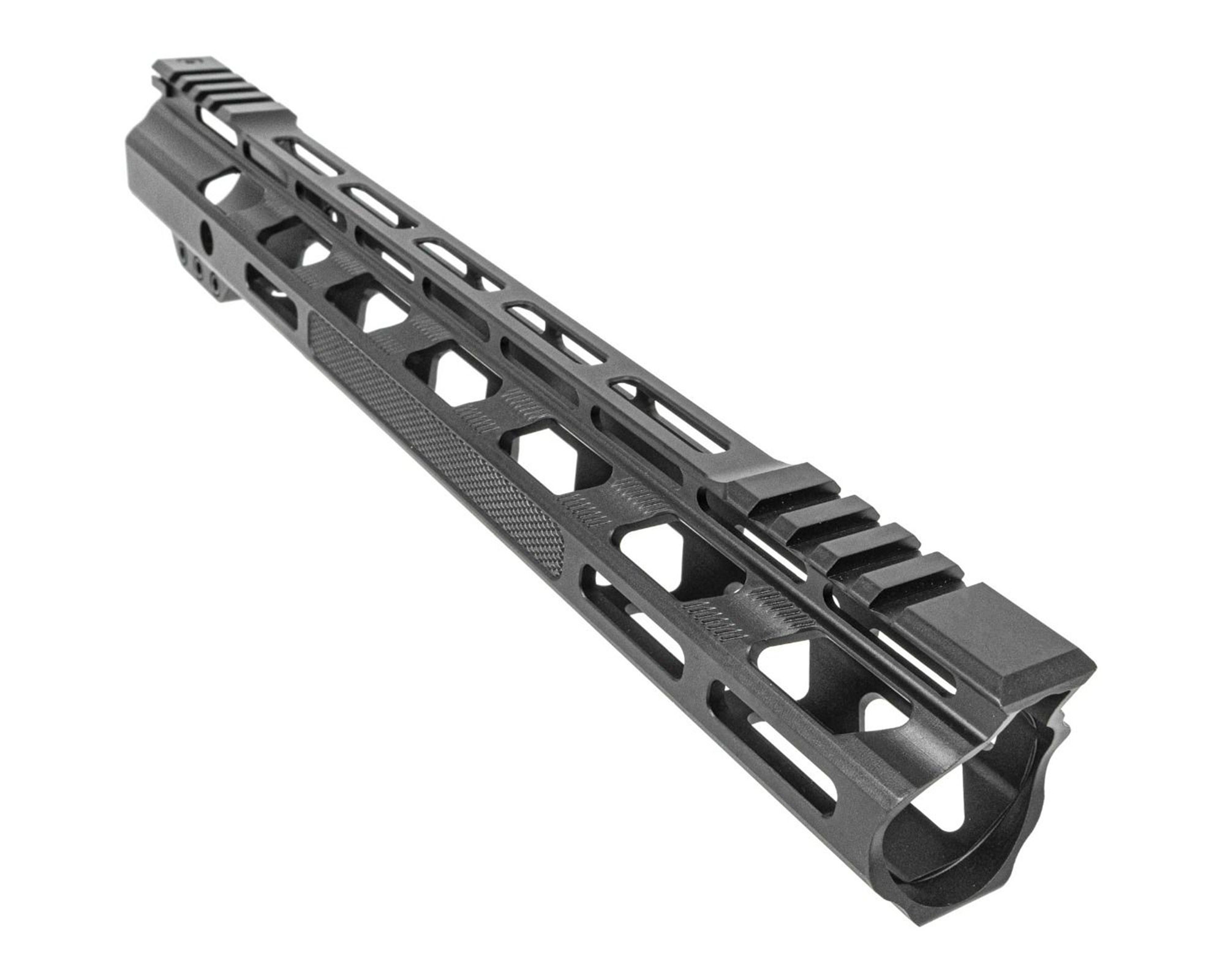 PSA «Sabre» Knurled Slant Handguard M-LOK Black | 4Shooters.com