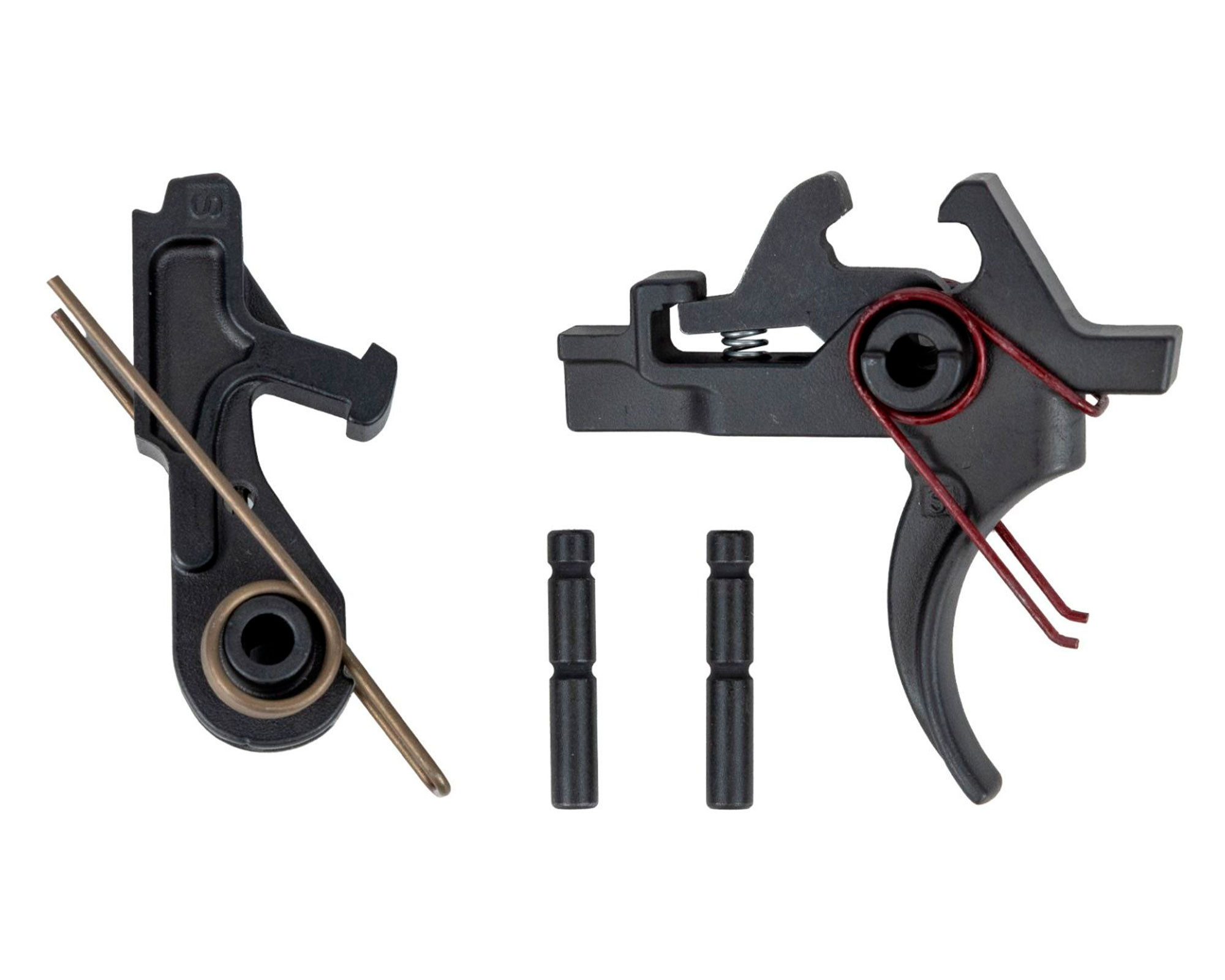 PSA AR-15/AR-10 Sabre Claw Two-Stage Curved Trigger Black DLC ...