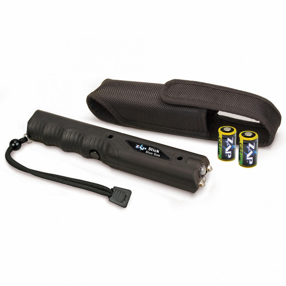 Ps Zap Stun Stick/light 800,000 Black | 4Shooters.com