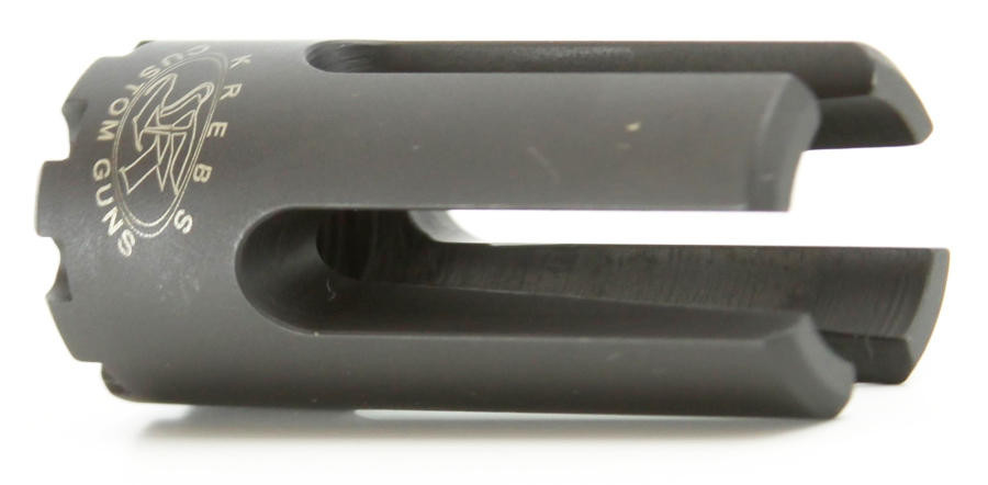 Krebs Custom 4Prong Flash Hider AKM/AK-74 Thread 14x1 | 4Shooters.com