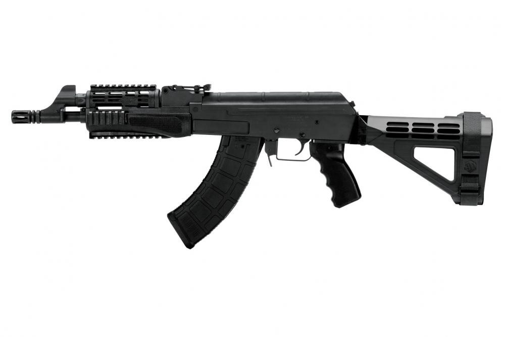 SB Tactical AK Pistol Brace SOBM47 Black | 4Shooters.com