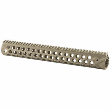 Troy 15" Alpha Rail No Sight Flat Dark Earth | 4Shooters.com