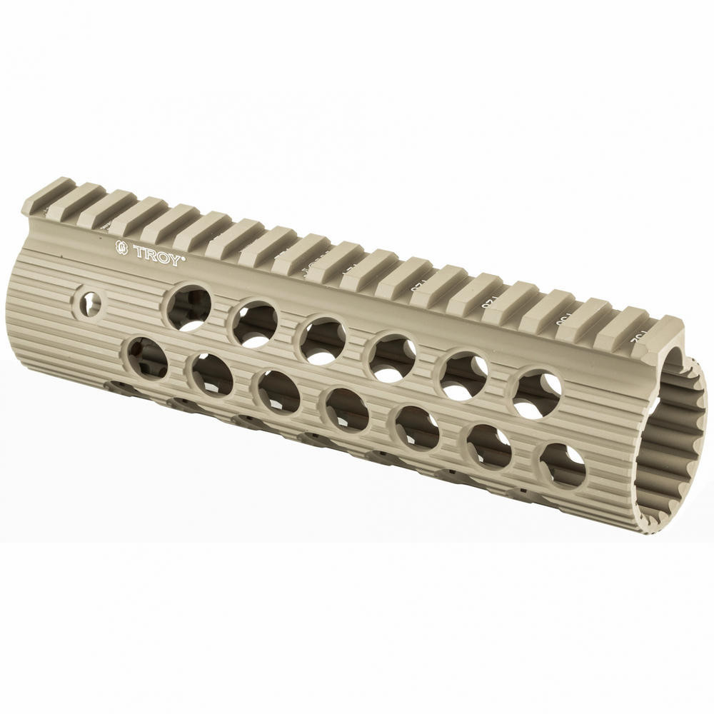 Troy 7.2" Alpha Rail No Sight Flat Dark Earth | 4Shooters.com