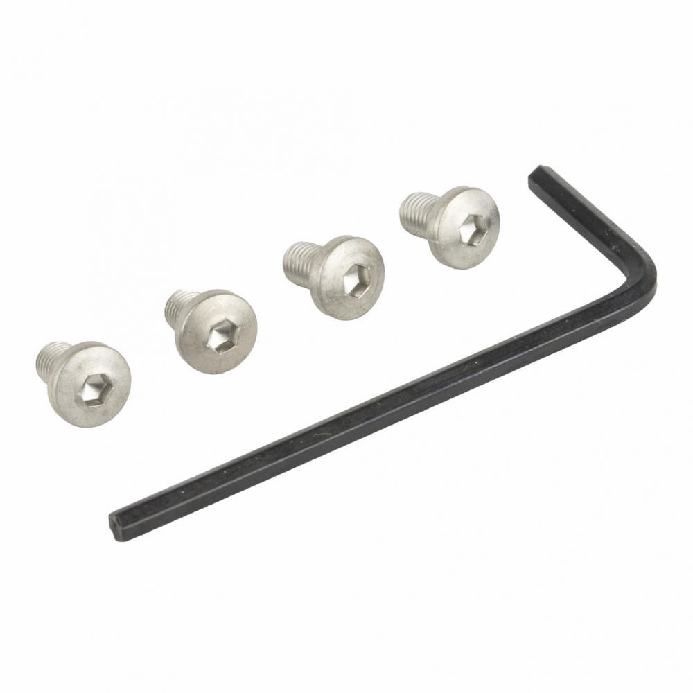 Wilson Hex Head Grip Screws 4/Stainless | 4Shooters.com