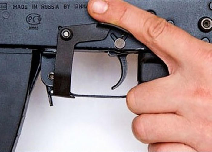 AK Mag Release «Arhipov's Lever» AK/Saiga w/o Side Rail Mount LH ...