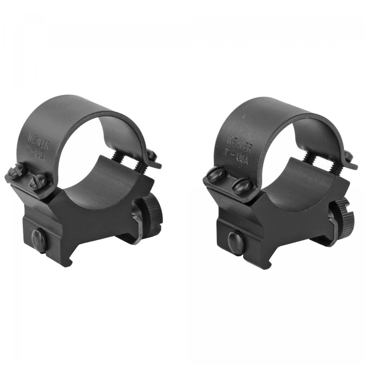 Weaver Sure Grip Rngs 1" High Matte | 4Shooters.com