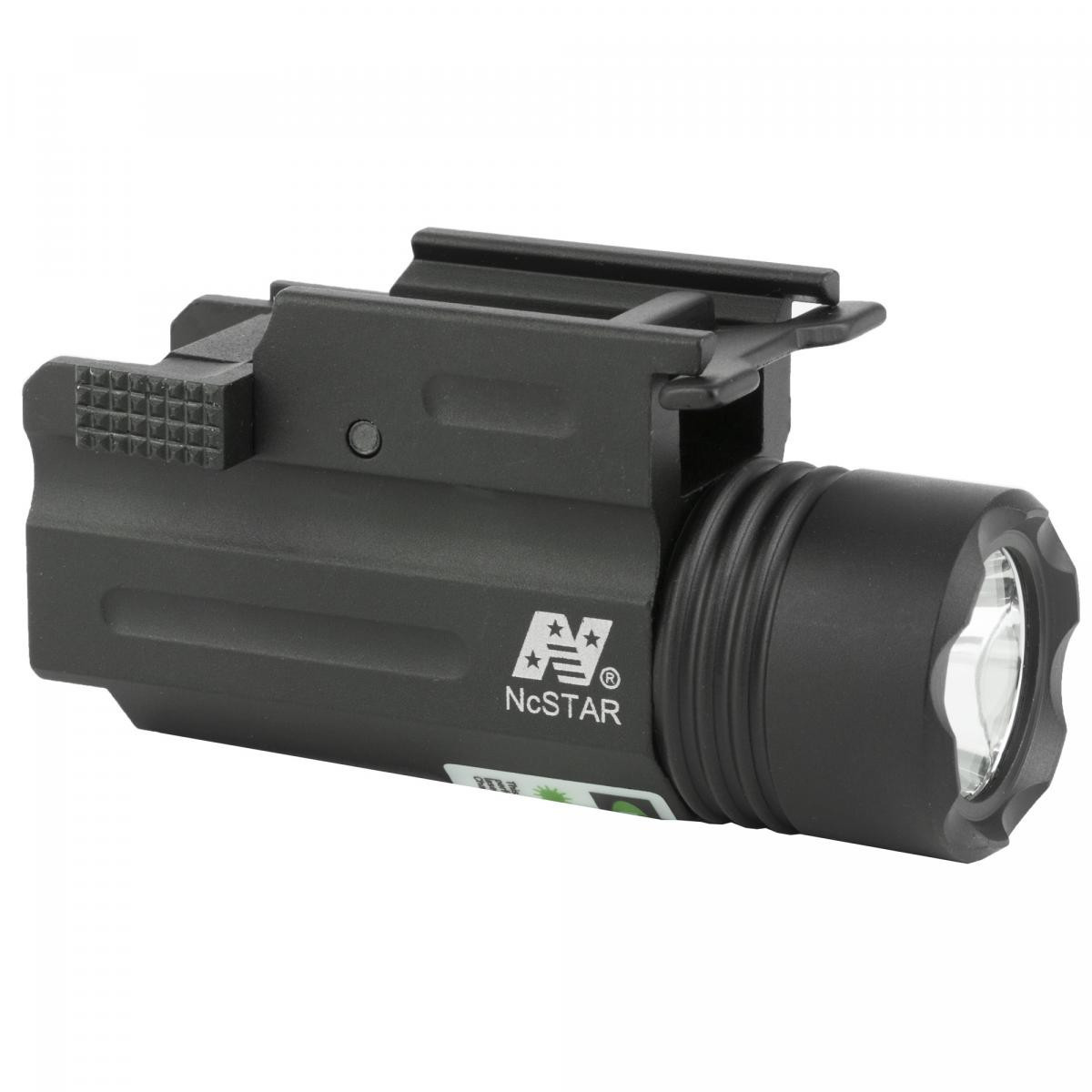 NcSTAR Compact Flashlight & Green Laser 200L | 4Shooters.com