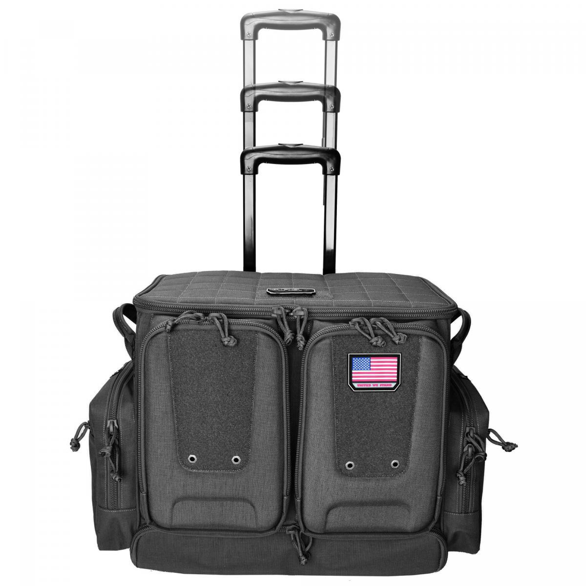 G-Outdoors GPS Tactical Rolling Range Bag Black | 4Shooters.com