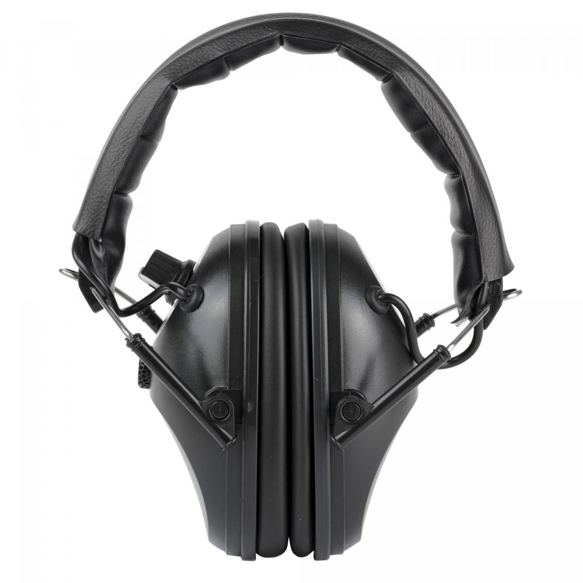 Walker's Single Microphone Electronic Earmuff Gray | 4Shooters.com