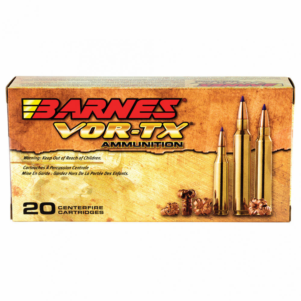 Barnes VOR-TX 300 WSM 165 Grain Tipped Triple Shock X Boat Tail ...