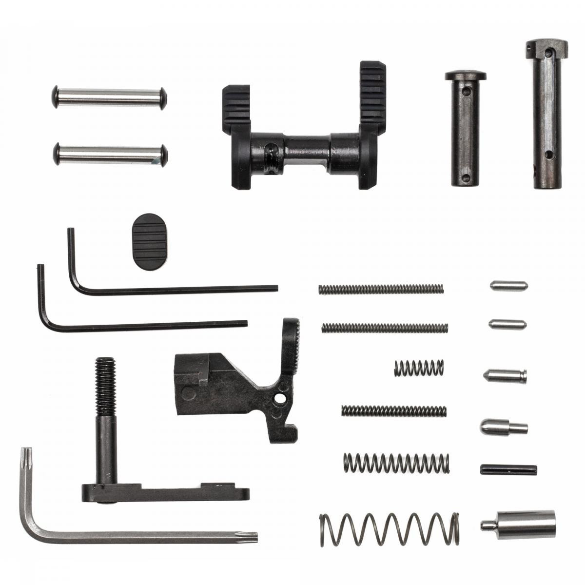 Armaspec Gun Builder's Stainless Lower Parts Kit 223 Rem/556 Black ...