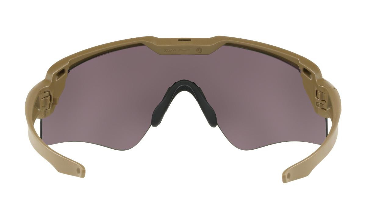 Oakley Ballistic M-Frame Alpha Terrain Tan w/Grey Prizm/Clear Lenses ...