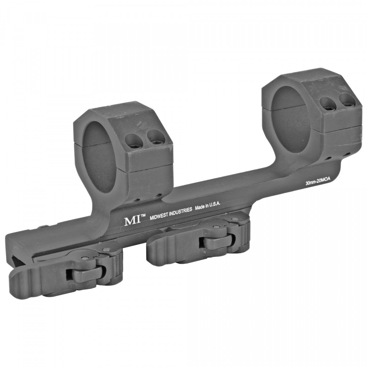Midwest 30mm QD Scope Mount 20 MOA | 4Shooters.com