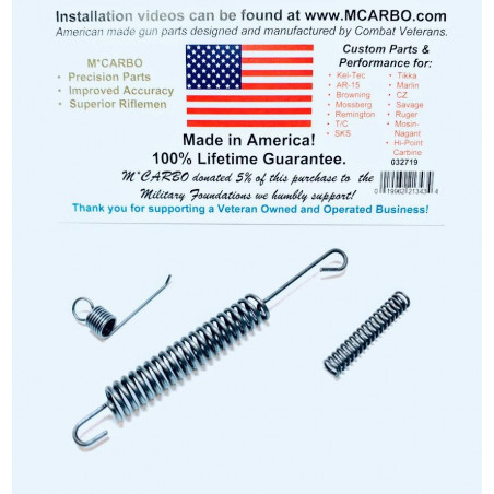 M-Carbo KEL-TEC PF9 Trigger Spring Kit | 4Shooters.com
