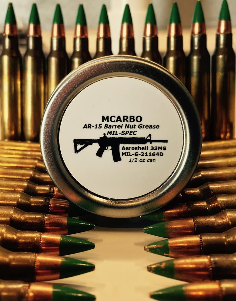 M-Carbo AR-15 Barrel Nut Thread Grease Kit | 4Shooters.com