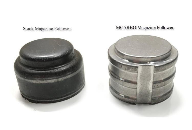 M-Carbo 12 Gauge Shotgun Stainless Steel Magazine Follower | 4Shooters.com