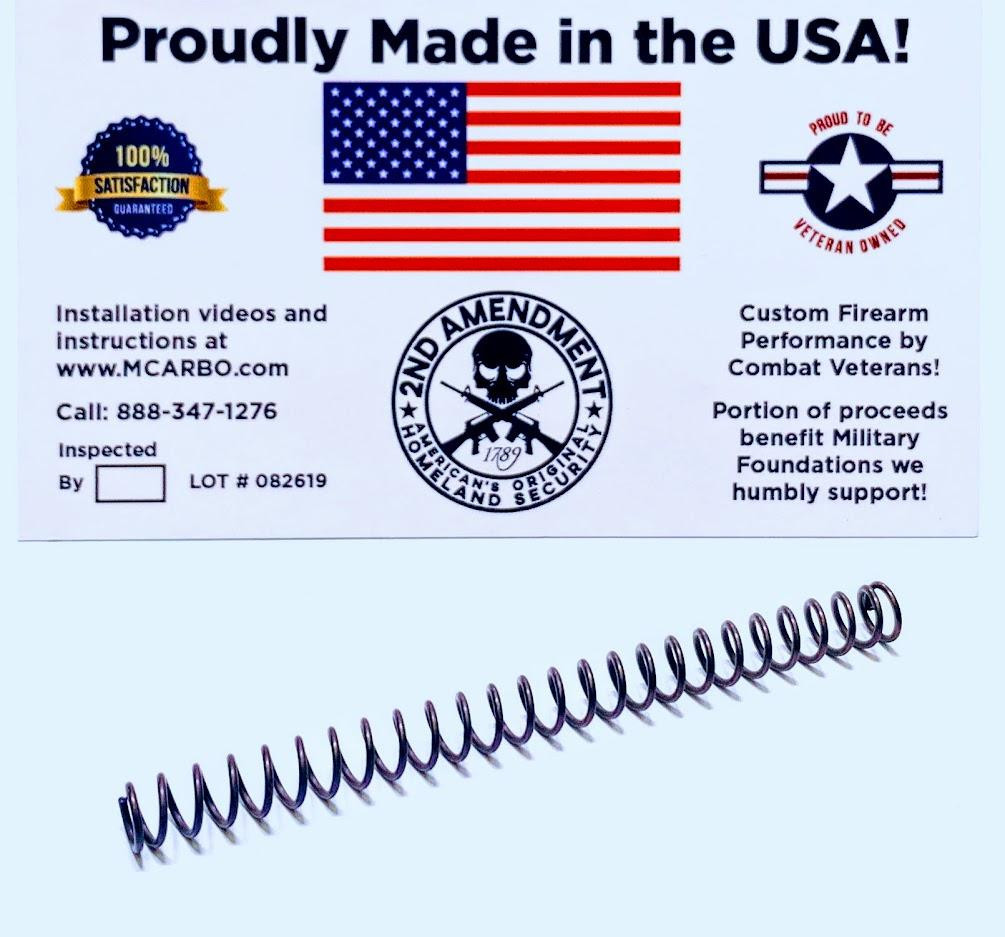 M-Carbo Ruger LCP 2 Extra Power Recoil Spring 22LR Only | 4Shooters.com